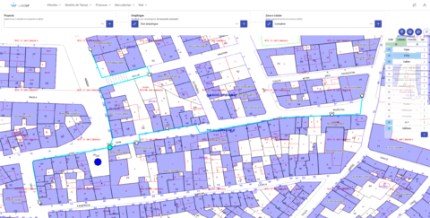 Software GIS. Sistema de información geográfica para red FTTH - DoWISP